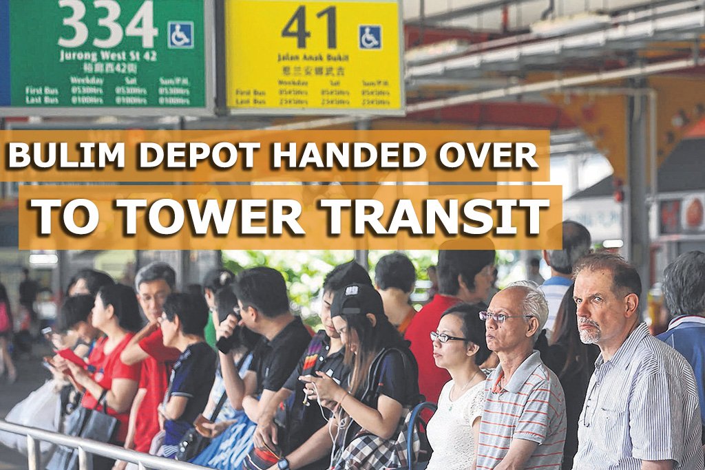 Tower Transit takes over Bulim Depot from LTA - Sgcarmart