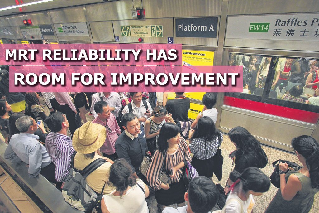Improved MRT reliability since 2011 but more needs to be done - Sgcarmart
