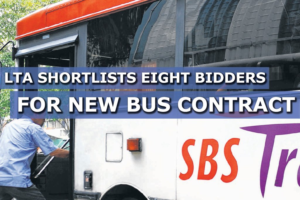 LTA shortlists eight bidders for second bus contract
