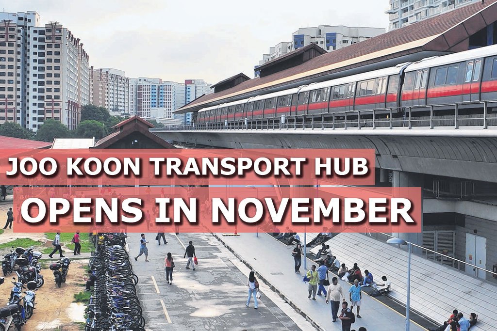 Joo Koon integrated transport hub opens in November - Sgcarmart