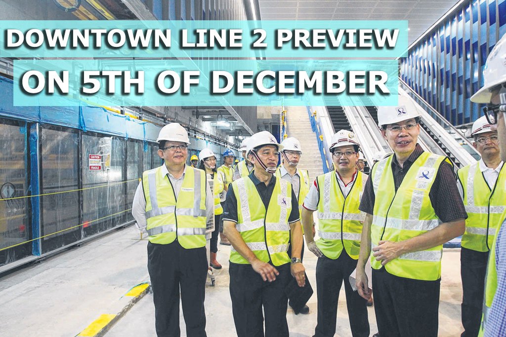 Preview of Downtown Line 2 on the 5th of December - Sgcarmart