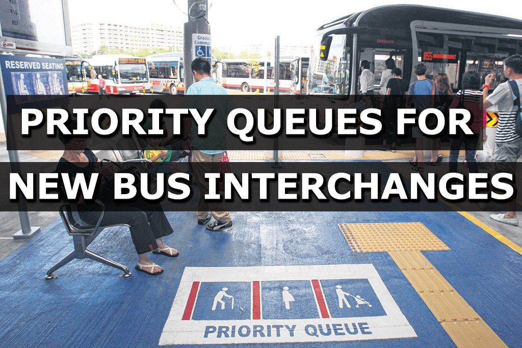 Priority queues at new bus interchanges in Singapore - Sgcarmart