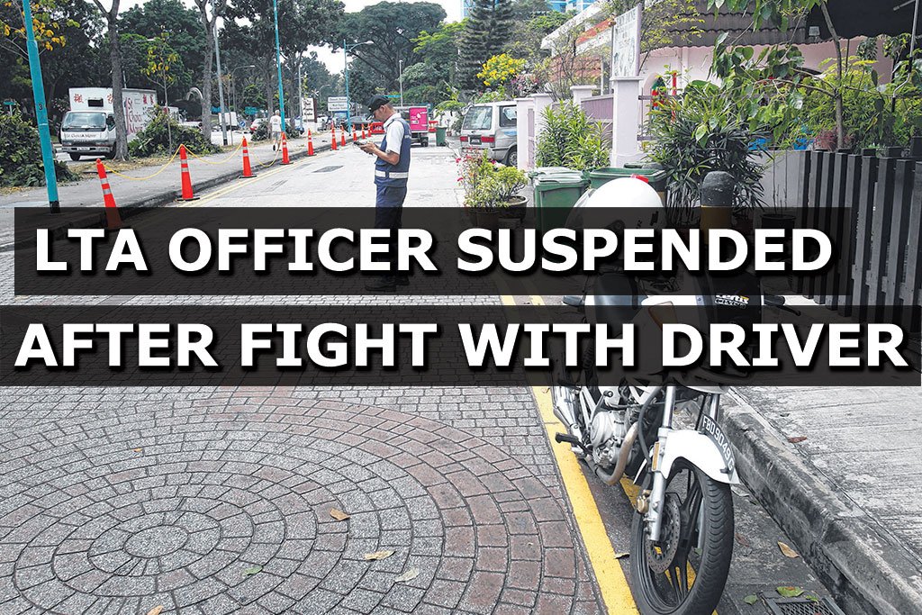 LTA suspends enforcement officer who fought with driver - Sgcarmart