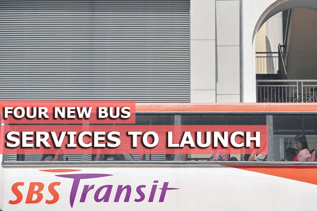 Four new bus services to launch - Sgcarmart