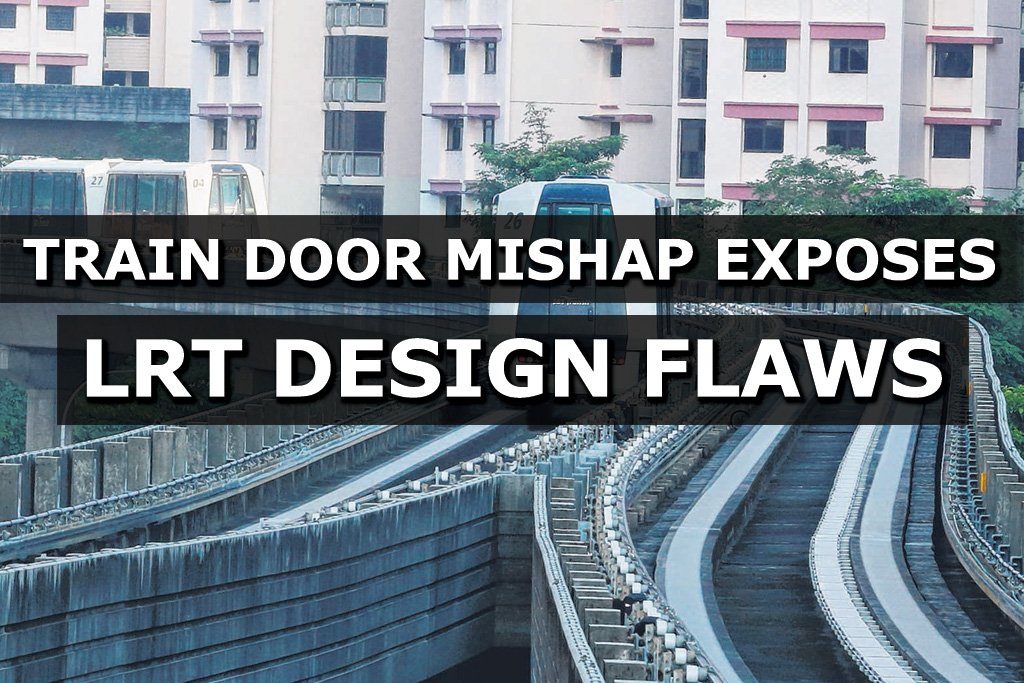 LRT train door mishap exposes design flaws in the system - Sgcarmart