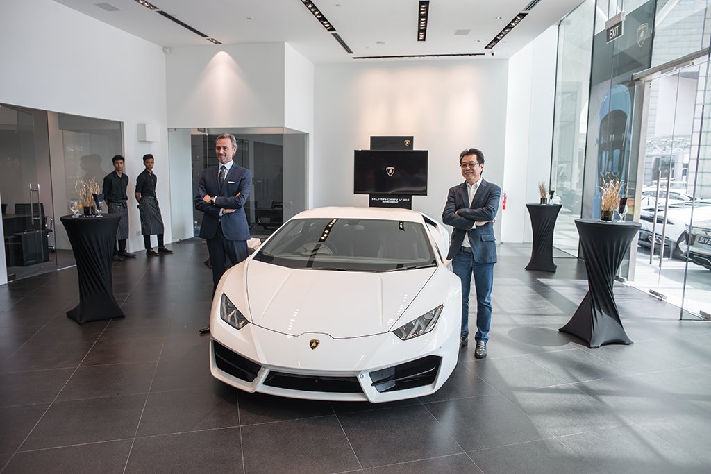 The launch of the new Lamborghini Huracan LP 580-2 - Sgcarmart
