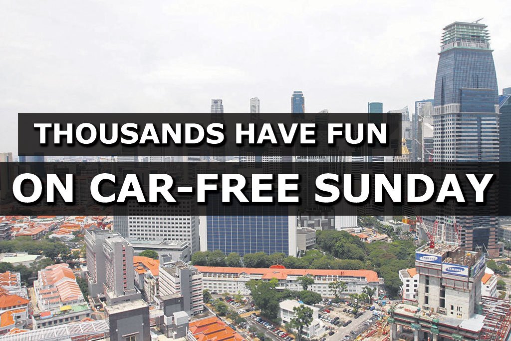 Thousands have fun on first Car-Free Sunday