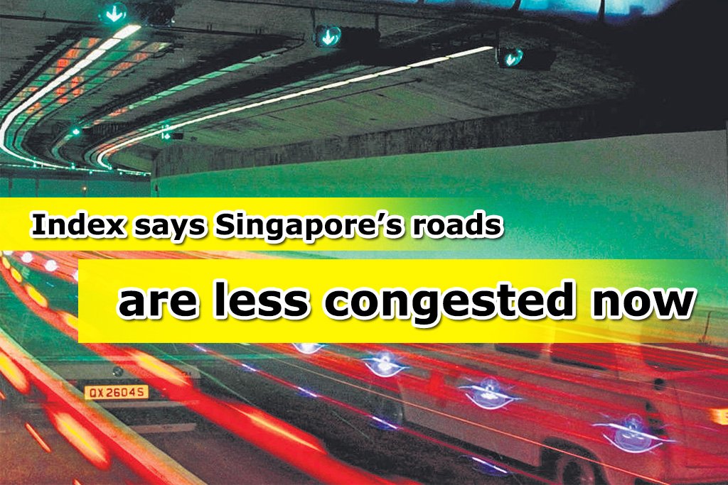 Singapore's road congestion improves according to Index from TomTom ...