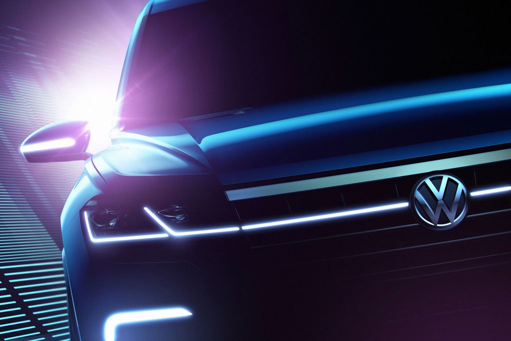 Volkswagen teases new high-tech premium SUV concept