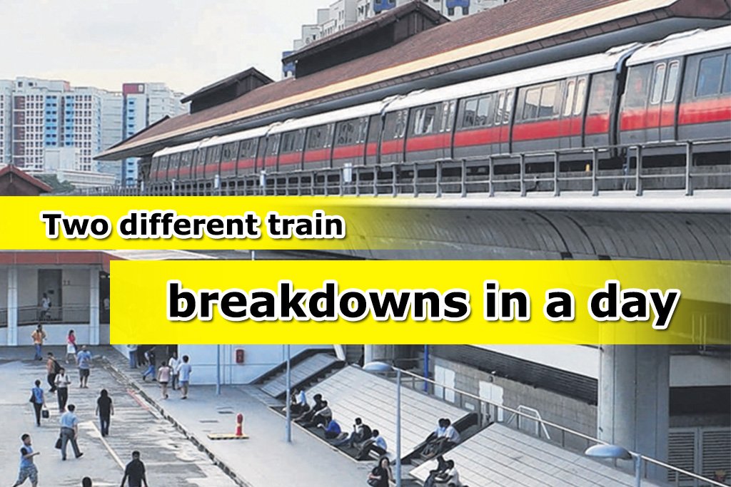 Two different MRT lines hit by breakdowns in a day - Sgcarmart