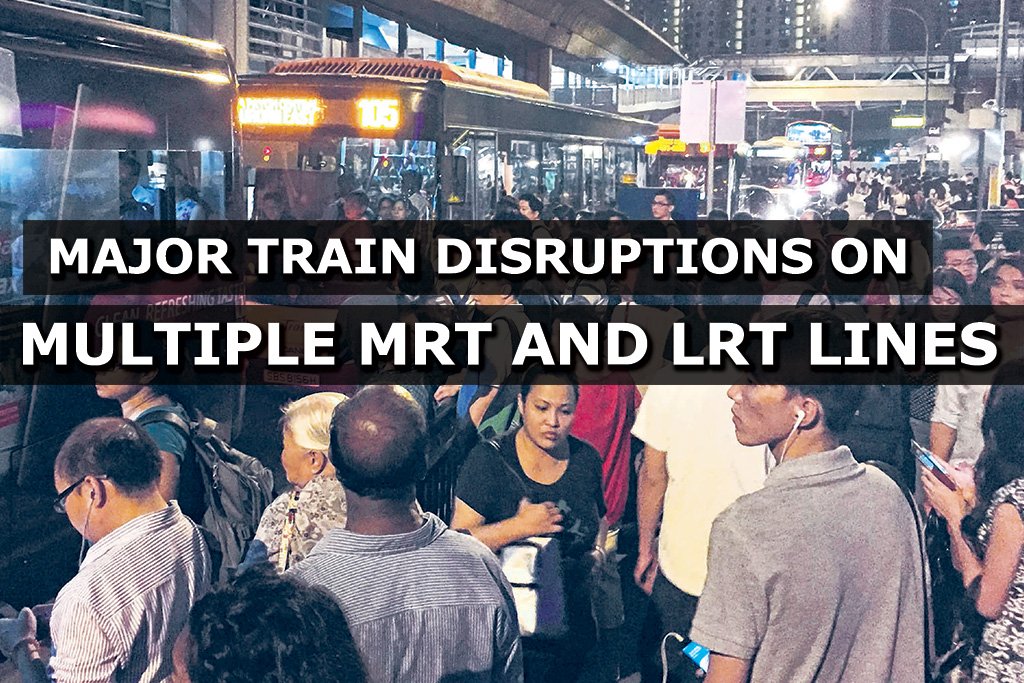 Major train service disruptions on three MRT lines and Bukit Panjang LRT