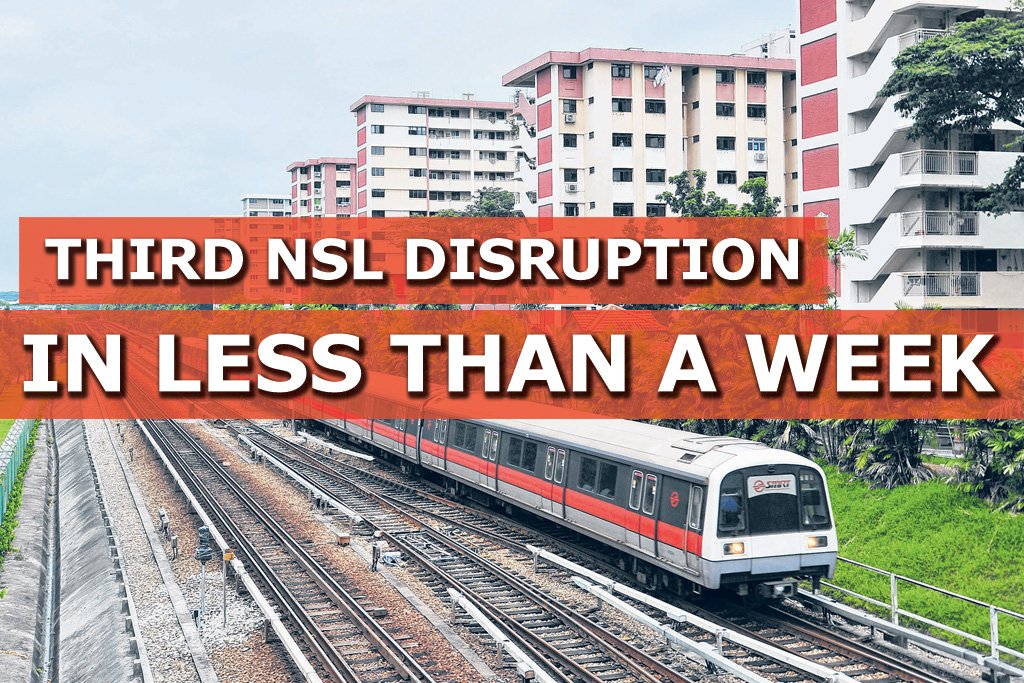 Third NSL MRT breakdown in a week on Tuesday morning - Sgcarmart