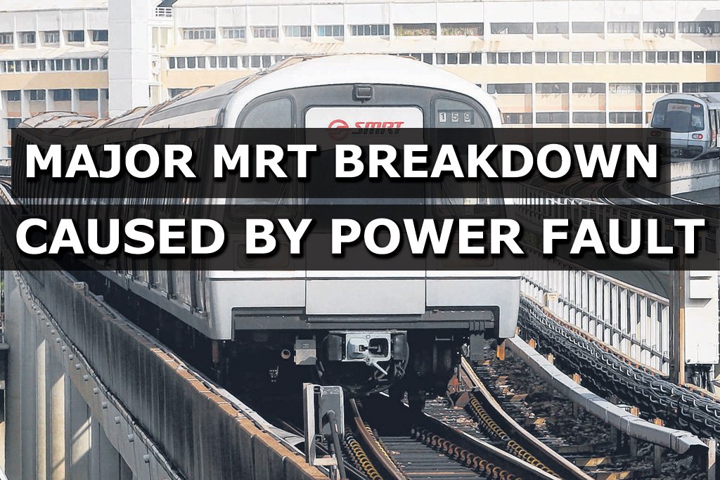Monday's major MRT breakdown caused by power fault - Sgcarmart