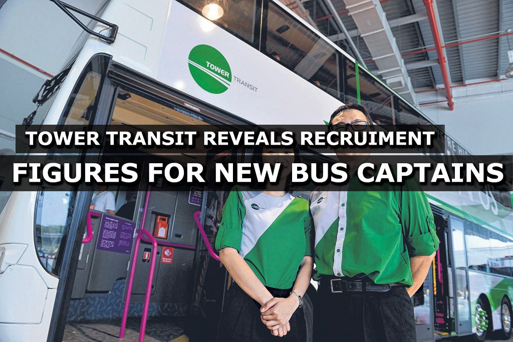 Three quarter of Tower Transit's bus captains are Singaporeans or PRs