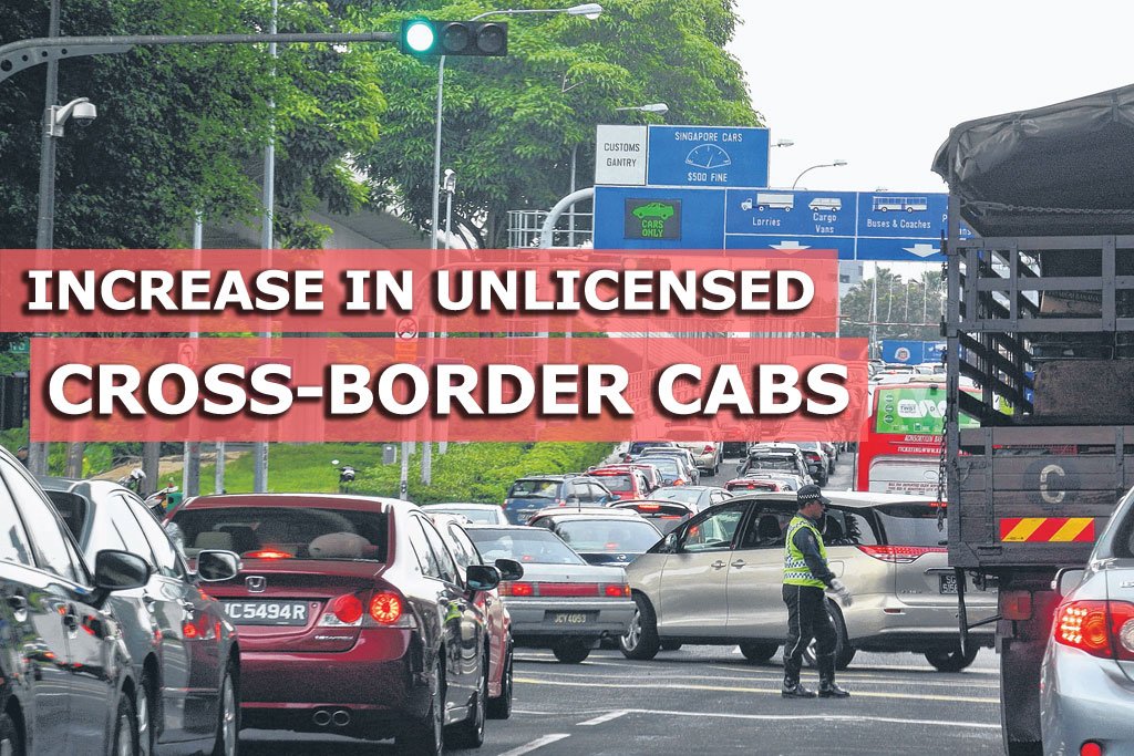 Increase in unlicensed cross-border cabs