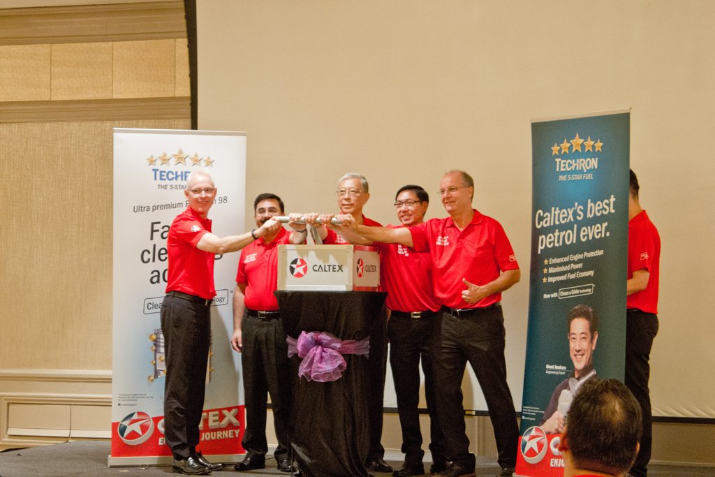 Launch of the new Caltex with Techron fuel, with Clean & Glide Technology