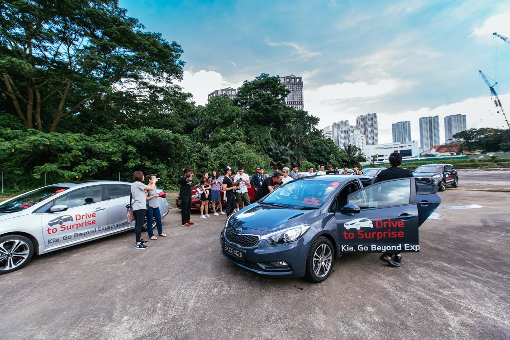 Kia launches its new brand campaign during the Kia Experience event ...