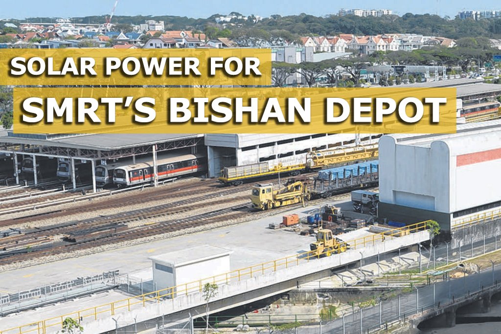 SMRT partners local energy provider to use solar power for Bishan Depot
