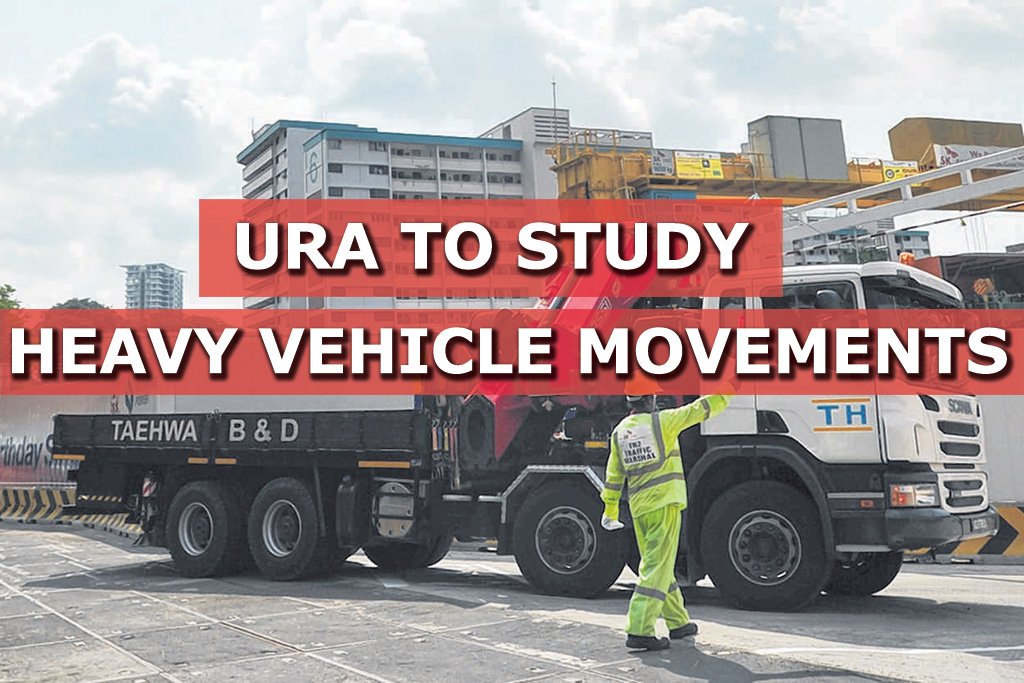 URA to study movements of heavy vehicles - Sgcarmart