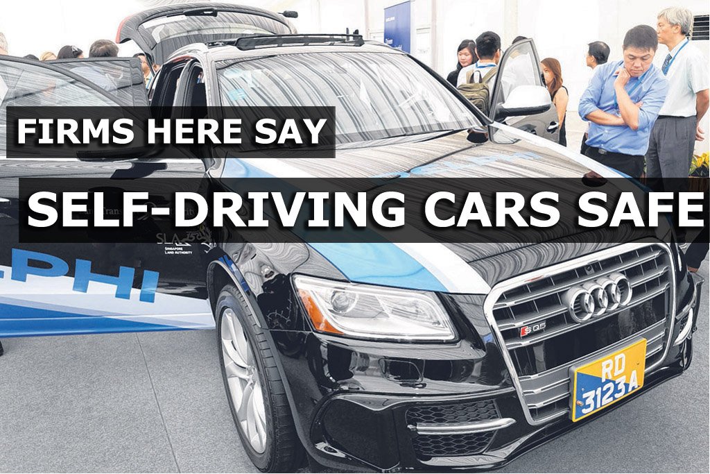 Self-driving cars safe, say firms developing such vehicles here