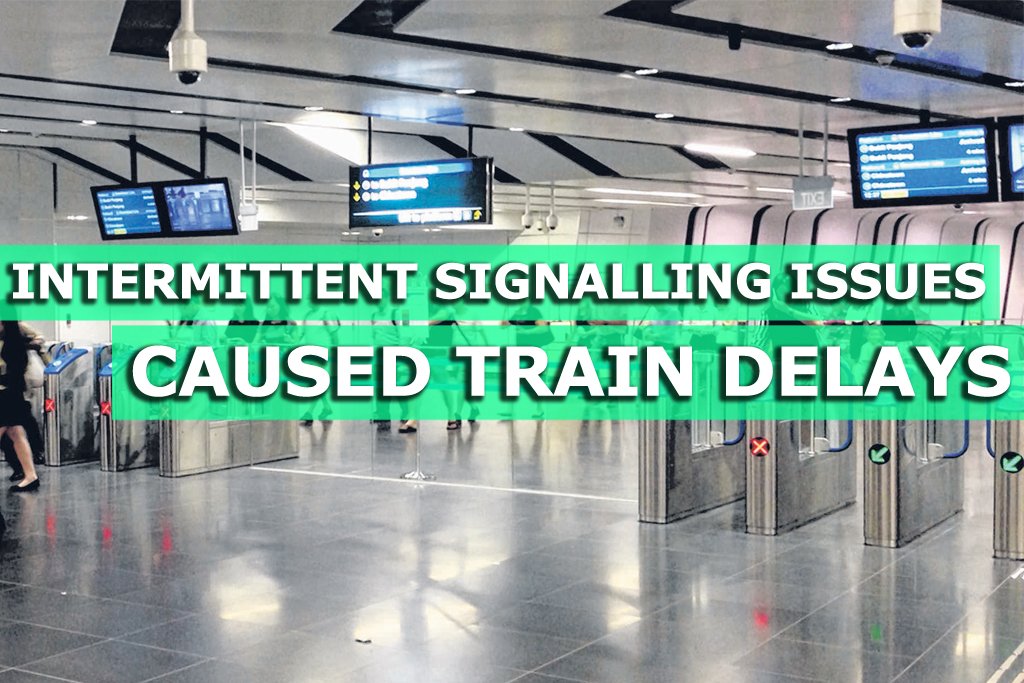 SMRT says intermittent signal issues caused the delays on the Circle Line