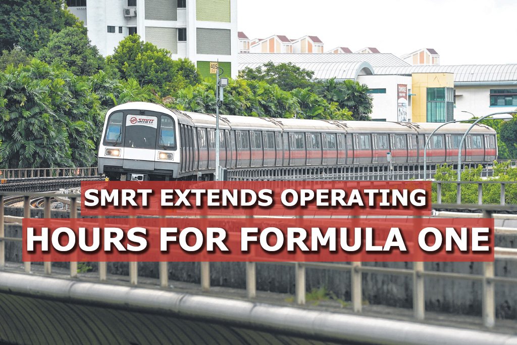Extended train and bus services for Formula One race weekend - Sgcarmart