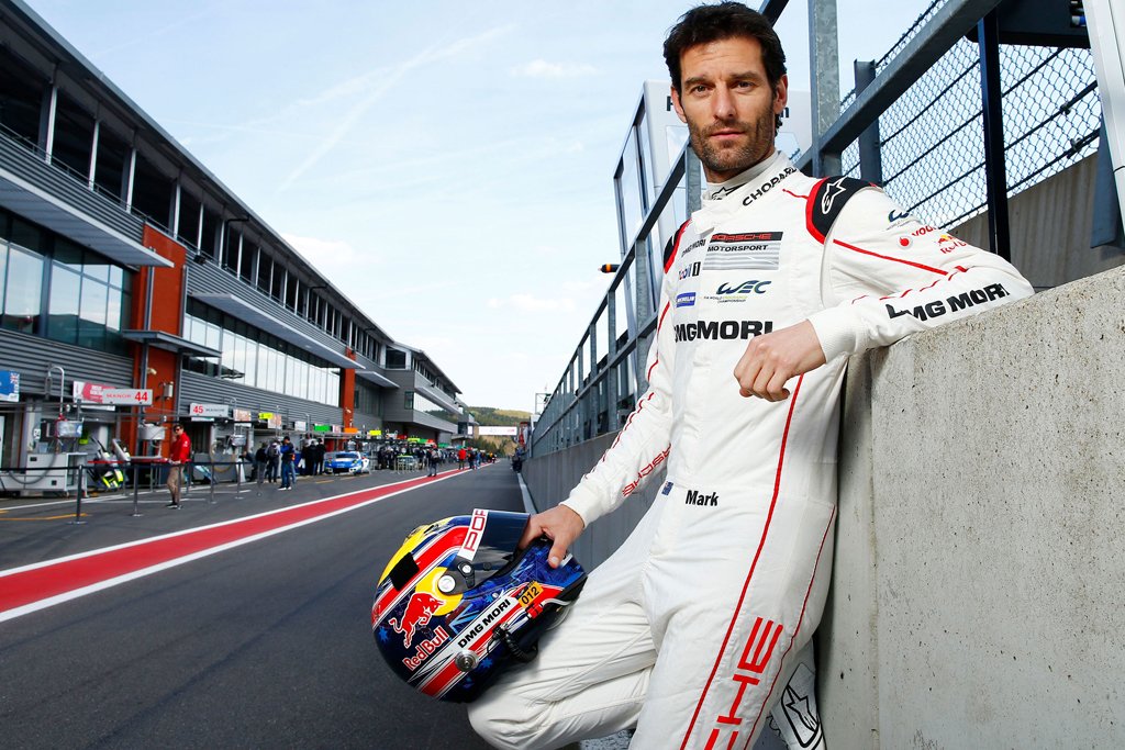 Mark Webber finishes racing and becomes Porsche's representative