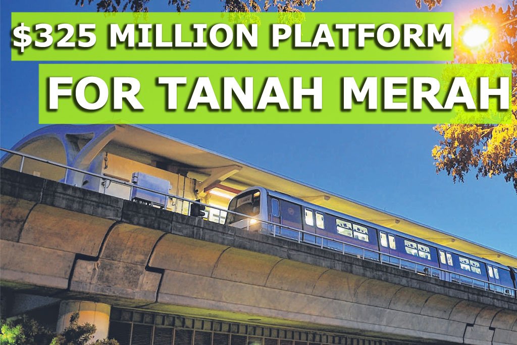$325 million contract to build new platform at Tanah Merah station