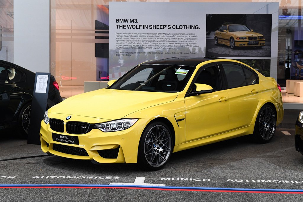 The BMW M3 Heritage Collection