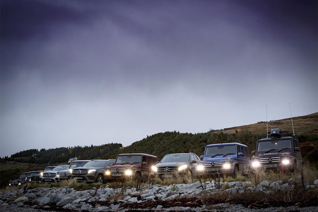 Mercedes-Benz's four-wheel drive vehicles have successfully traversed ...