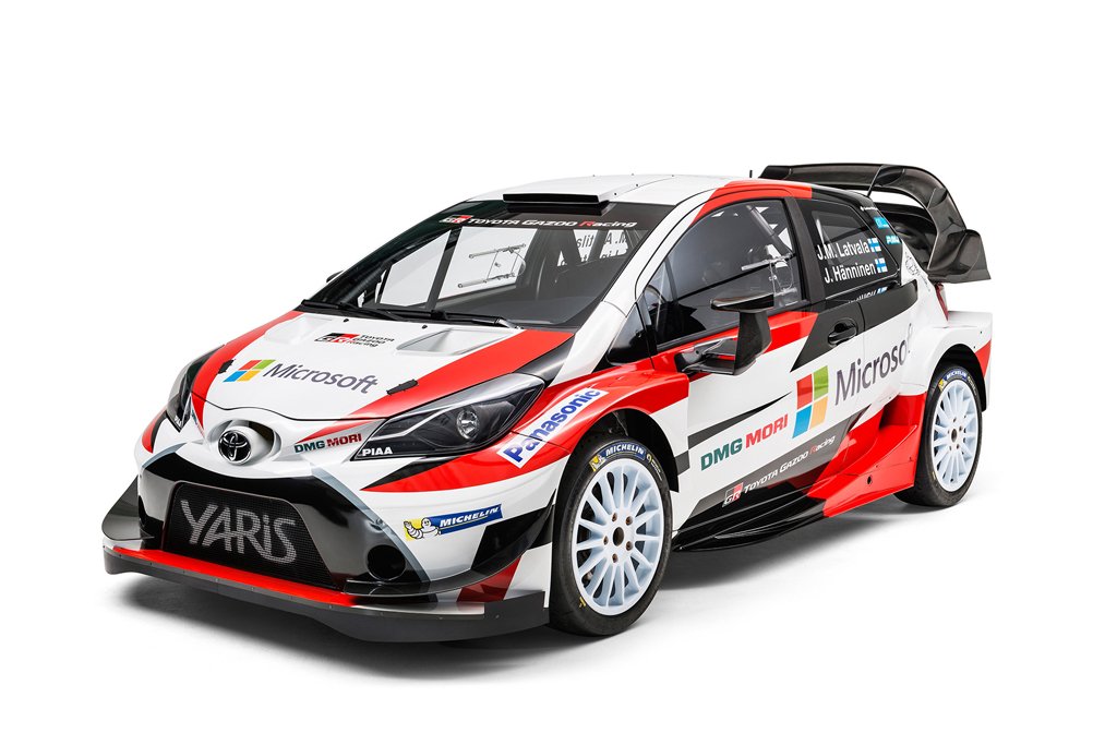Toyota reveals the Yaris World Rally Championship car and its drivers ...