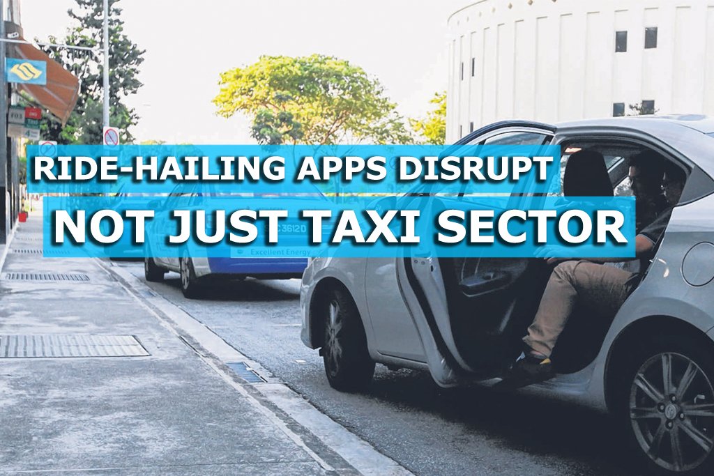 Ride-hailing apps transform more than just the taxi sector