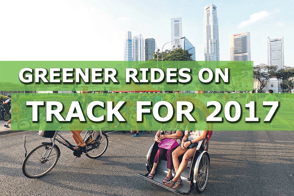 Greener rides on track