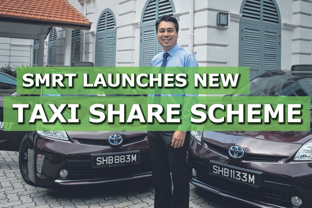 Taxi drivers can rent cabs from SMRT by the hour under new sharing scheme