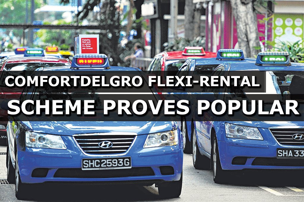 Flexi-rental scheme from ComfortDelGro is a hit with its cabbies ...