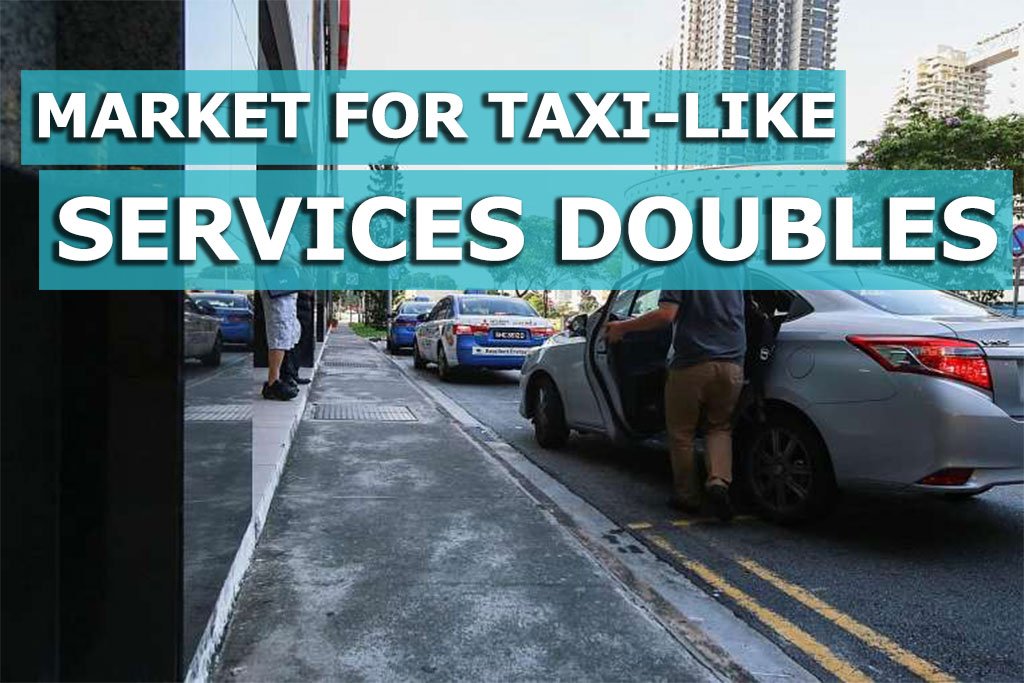 Market for taxis and taxi-like services doubles
