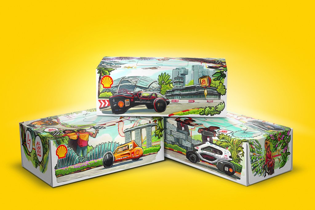 Shell launches tissue boxes in support of students at Shell Eco ...