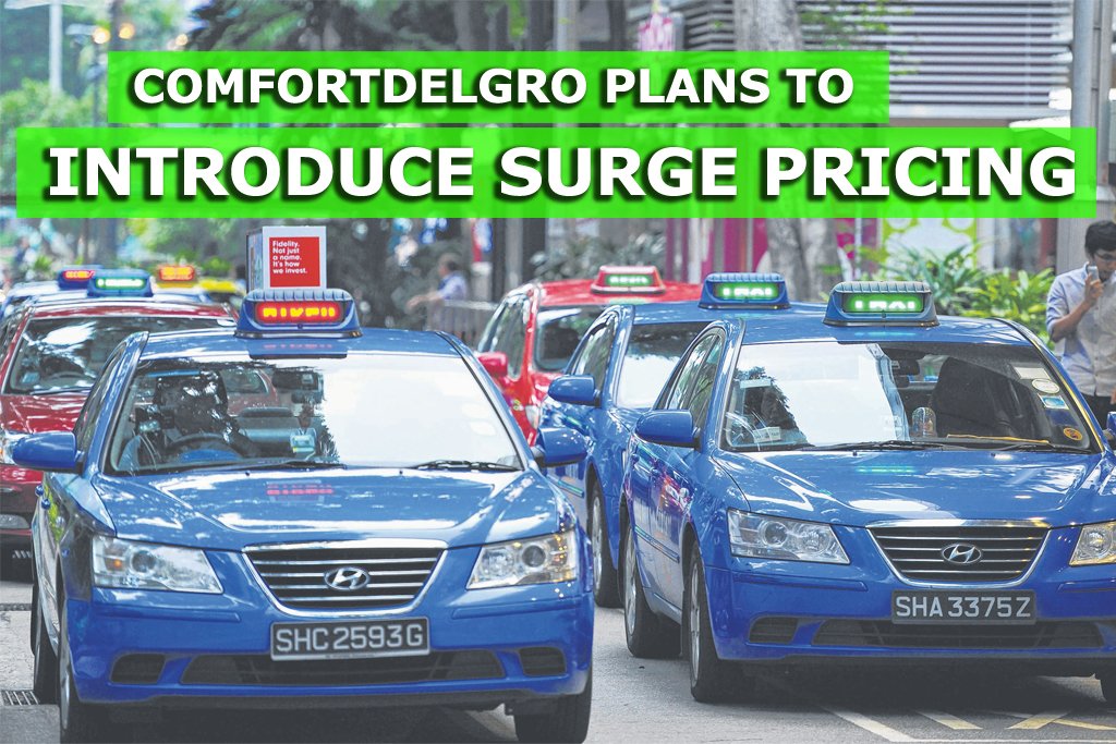ComfortDelGro is third taxi firm with plans to introduce surge pricing