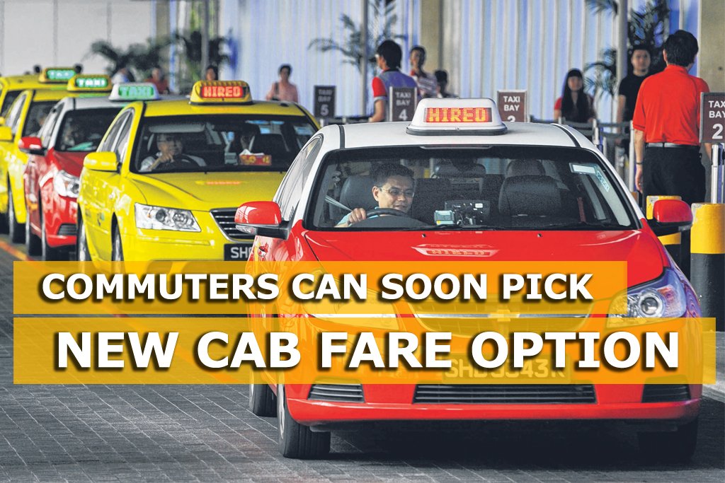 Commuters can soon pick new cab fare option