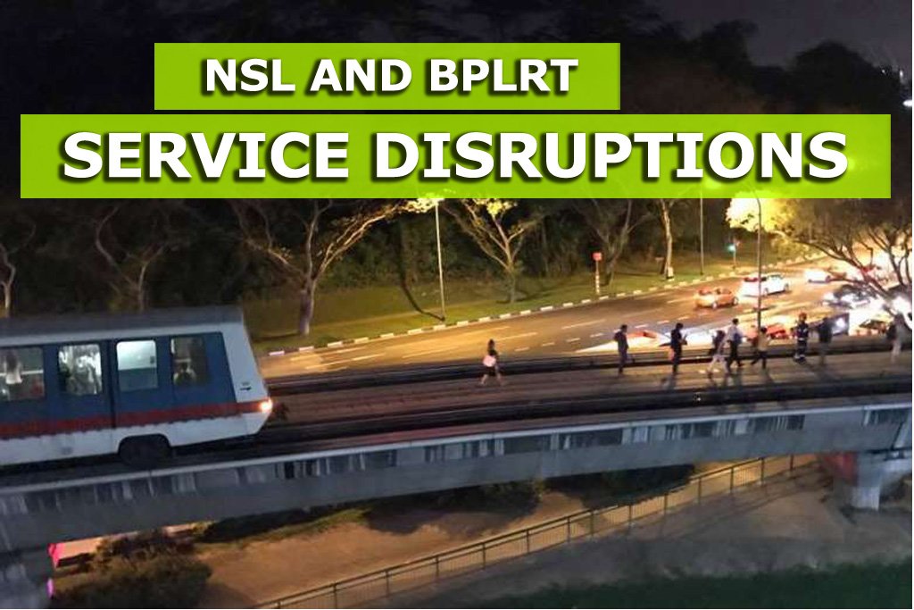 Services disrupted at both North-South Line, Bukit Panjang LRT line on ...