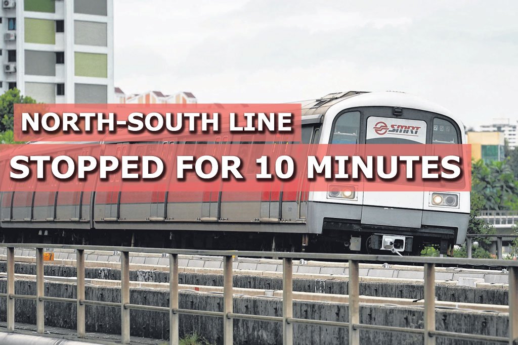 North-South Line stood still for 10 minutes for new signalling system ...