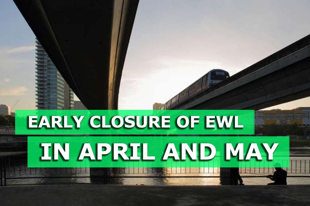 Early closure of some East-West Line MRT stations on four days in April ...