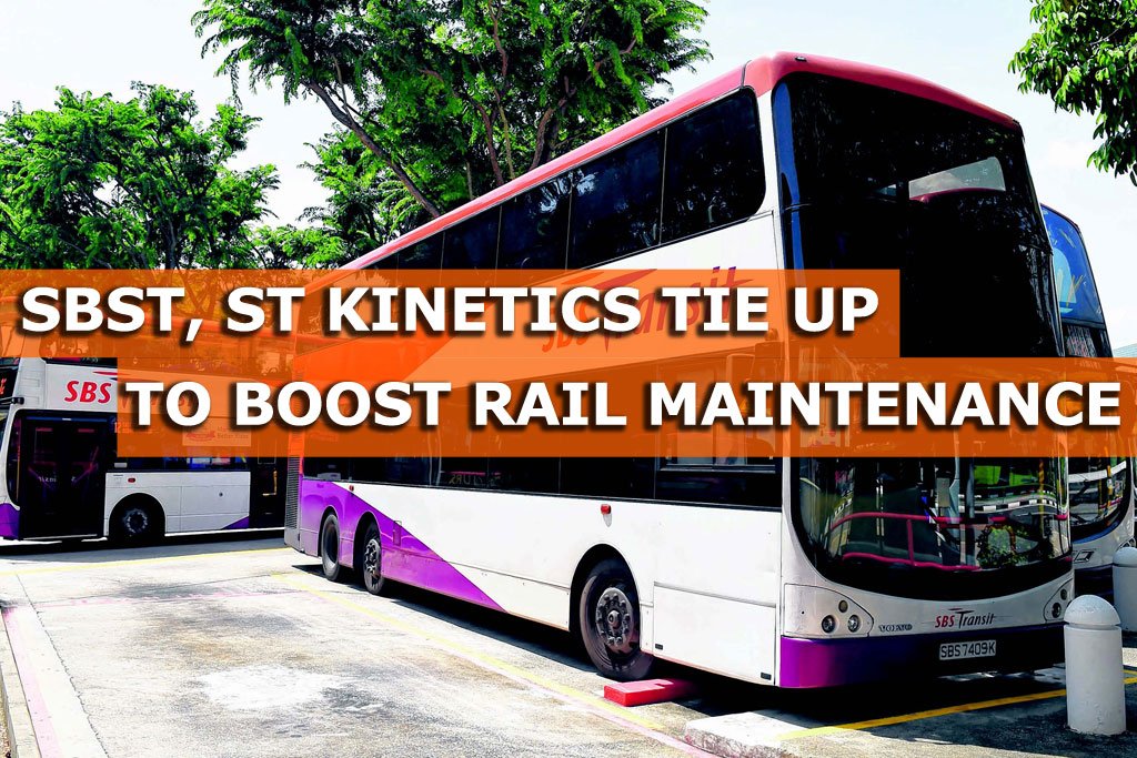 SBST and ST Kinetics in tie-up to boost rail maintenance