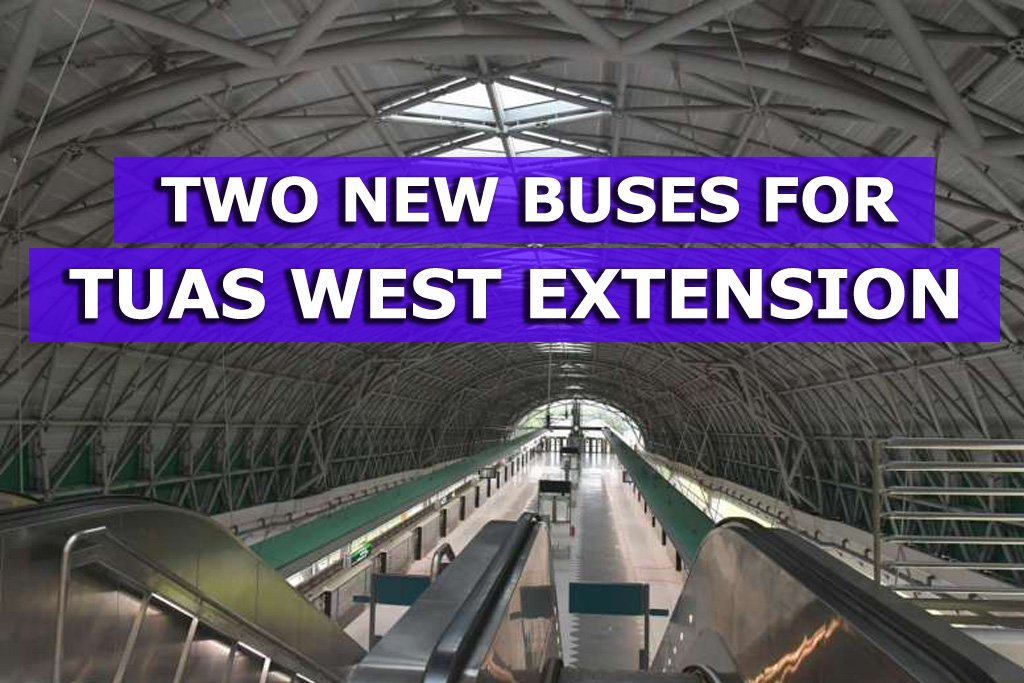 Two new bus services for Tuas West Extension