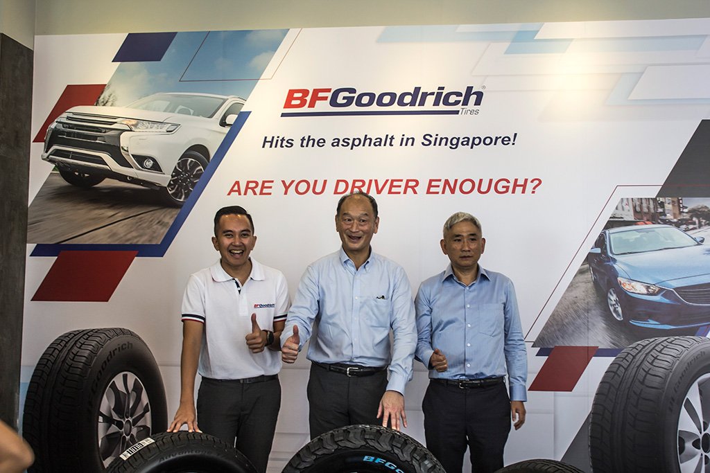 Award-winning BFGoodrich Tyres are back in Singapore