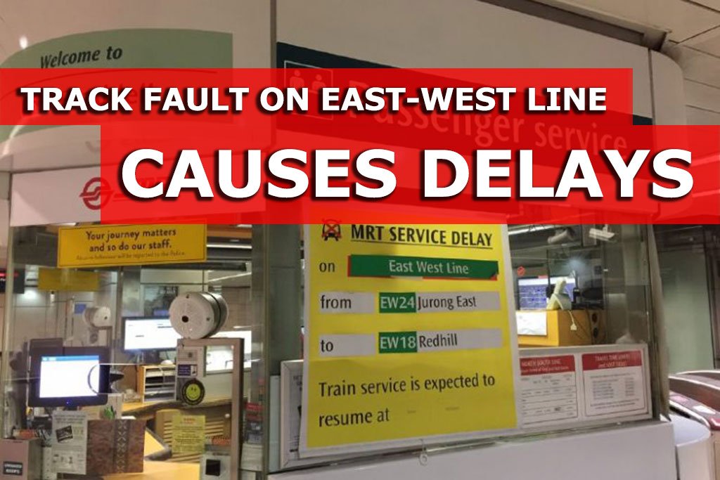 Track fault on East-West Line causes delays from Jurong East to Redhill ...