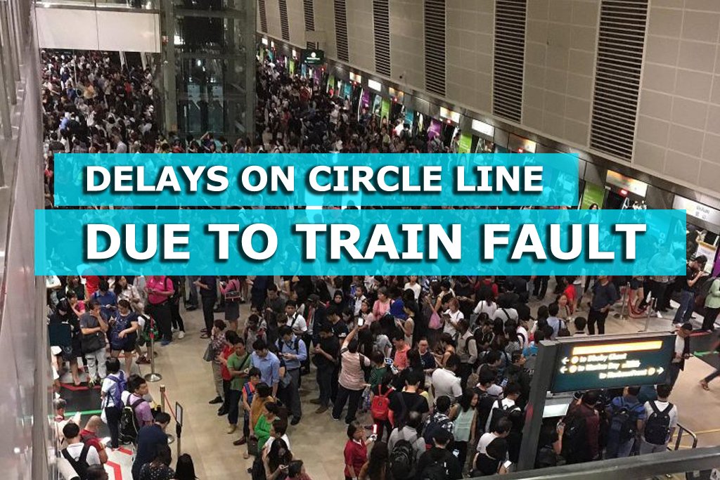 Delays on Circle Line due to train fault: SMRT