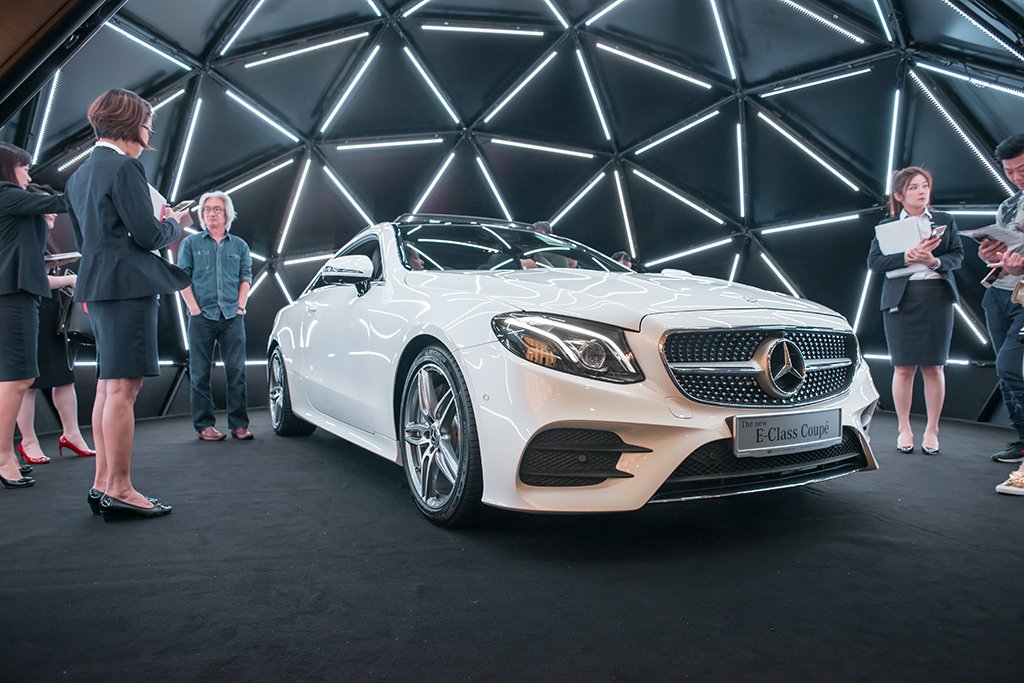 Mercedes-Benz launches the new E-Class Coupe - Sgcarmart