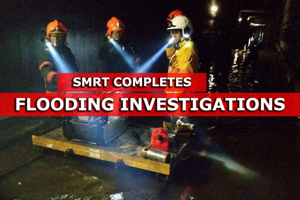 SMRT completes flooding investigations involving six staff and seven ...