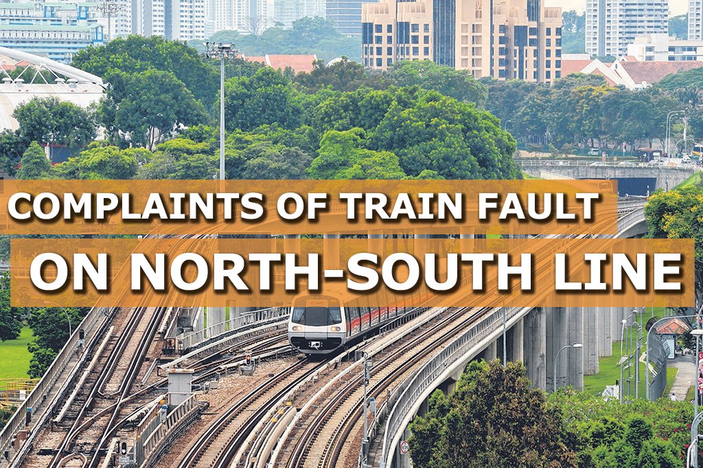 Commuters complain of train fault on North-South Line after facing ...
